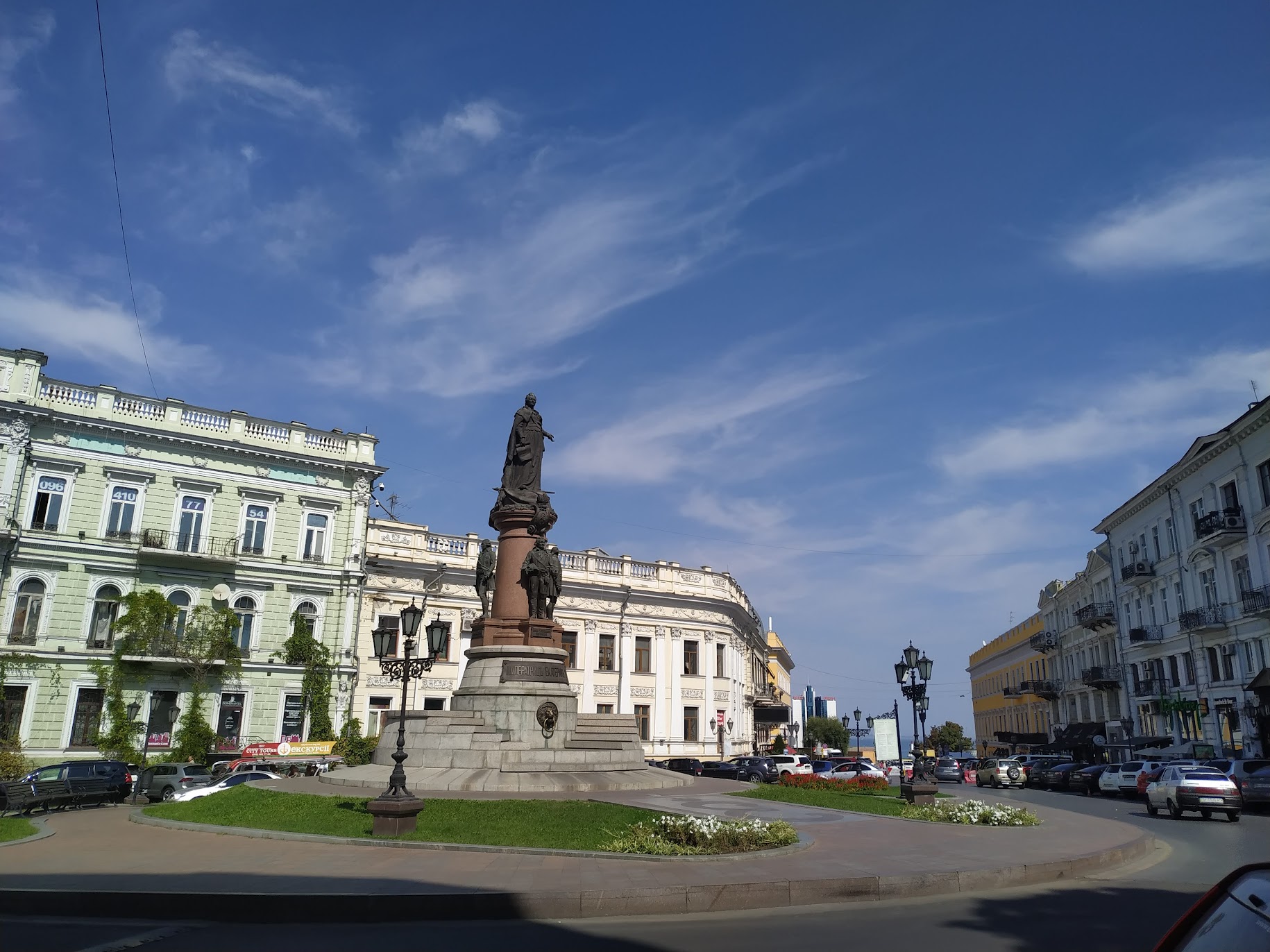 What Would the Square Look Like Without the Monument to Catherine II in ...